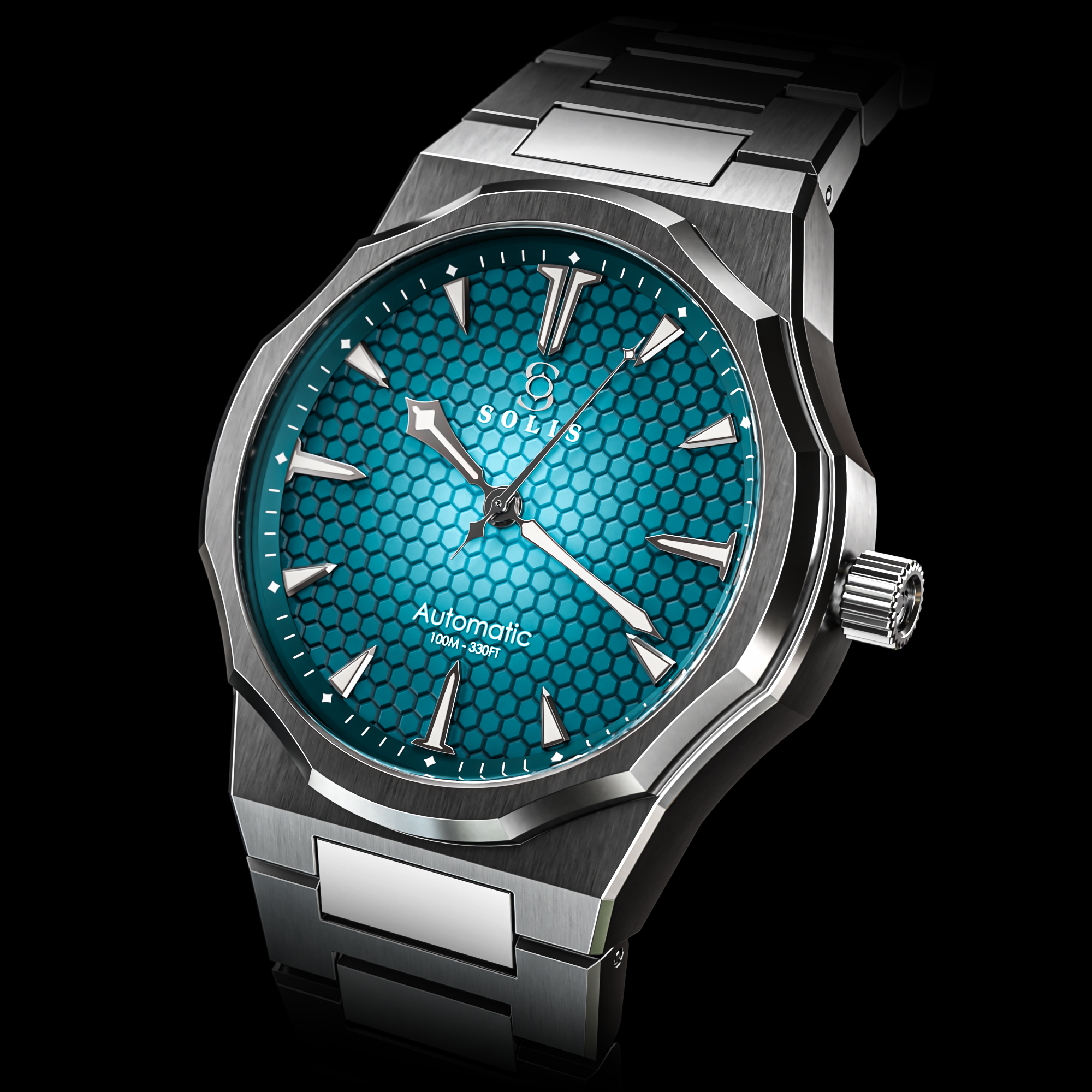 Nova - Turquoise - Solis Watches